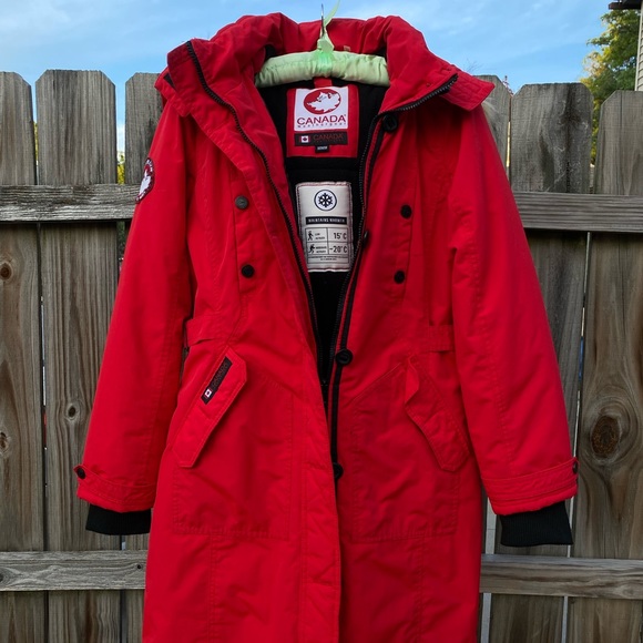 Canada Goose | Jackets & Coats | Canada Weather Winter Coat Red Rouge ...